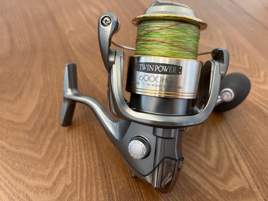 Shimano Twinpower 6000HG spinning reel, Sports Equipment, Fishing on ...
