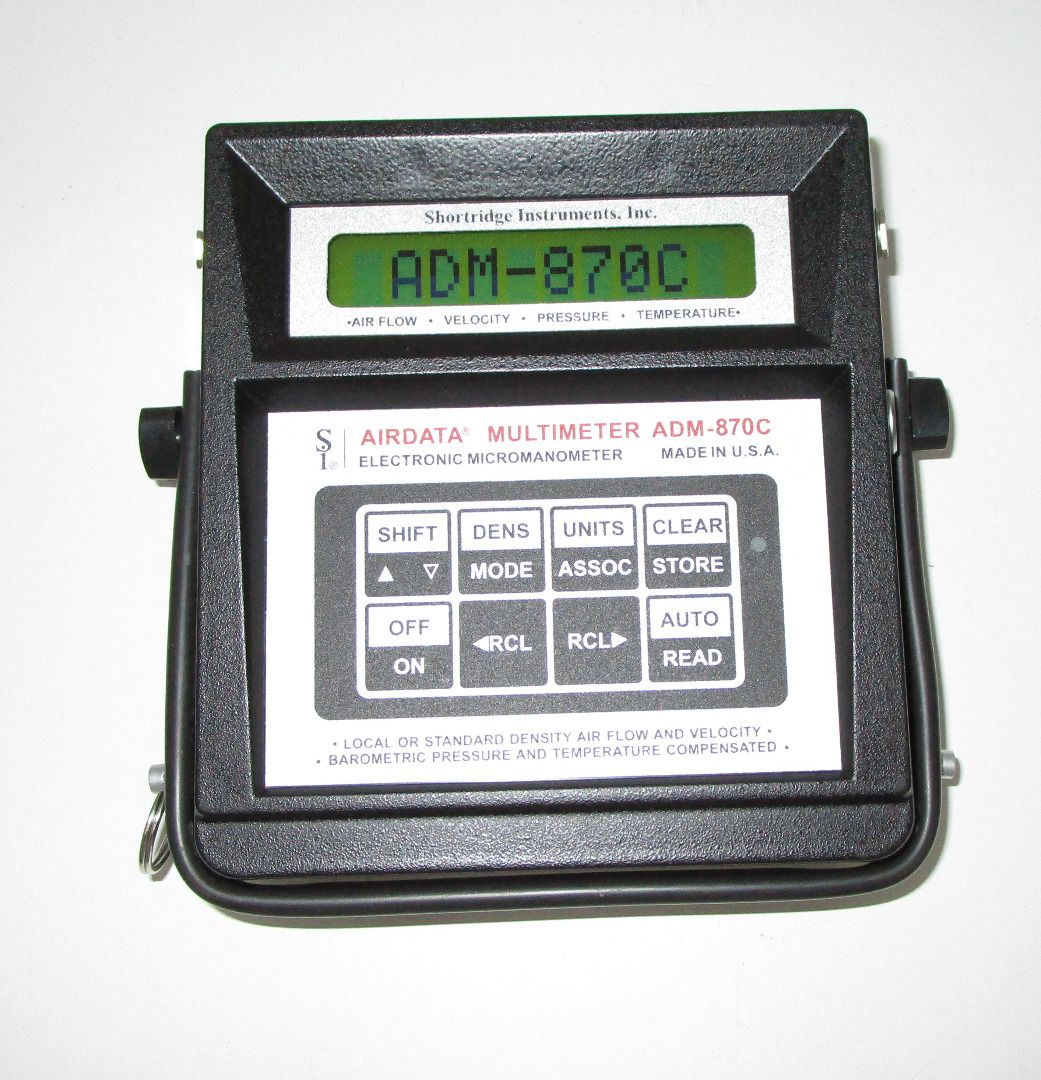 Shortridge Instruments AIRDATA MULTIMETER ADM-870C, Computers & Tech ...