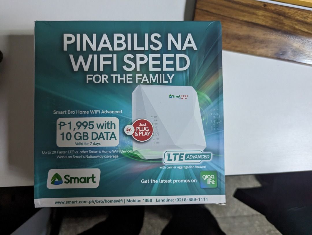 Slightly Used Openline Admin Access Smart Bro Greenpacket D2 Cat6 LTE ...