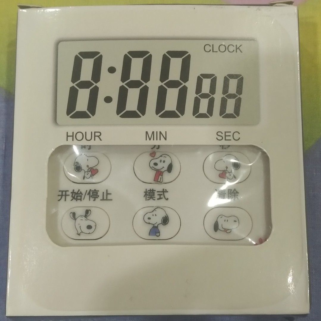 Snoopy electronic timer, Hobbies & Toys, Memorabilia & Collectibles ...