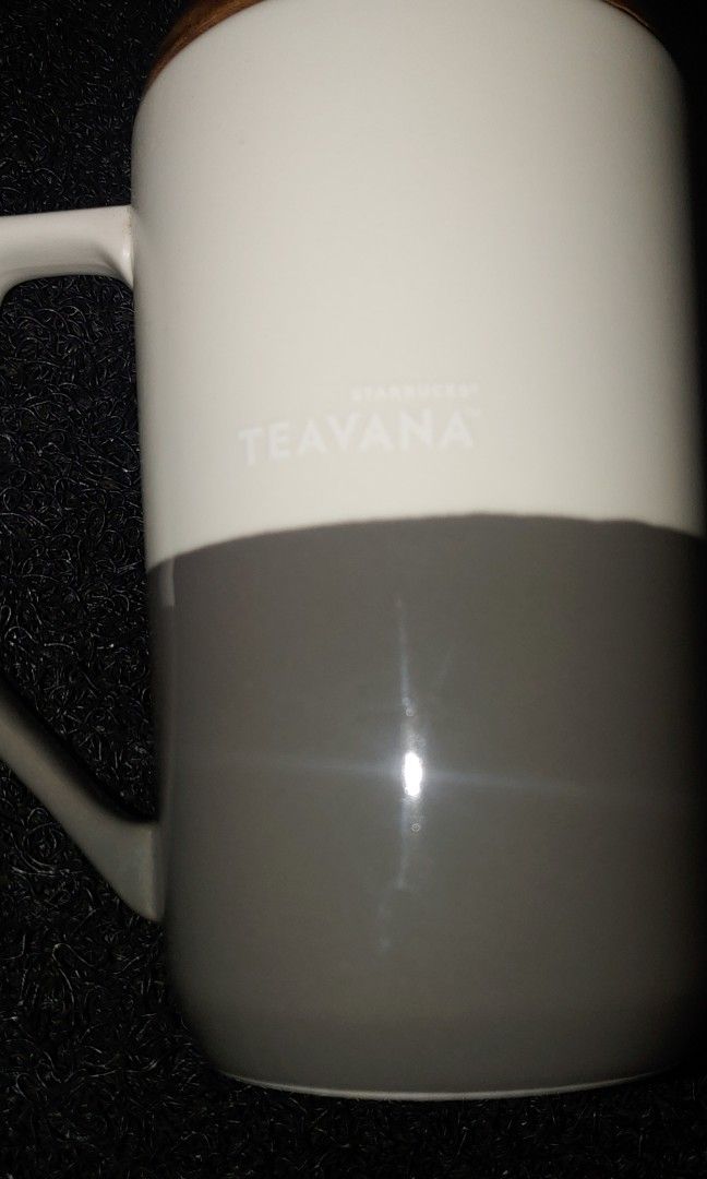 Starbucks Teavana Two-Toned 12oz Coffee and Tea Ceramic Mug, Furniture ...