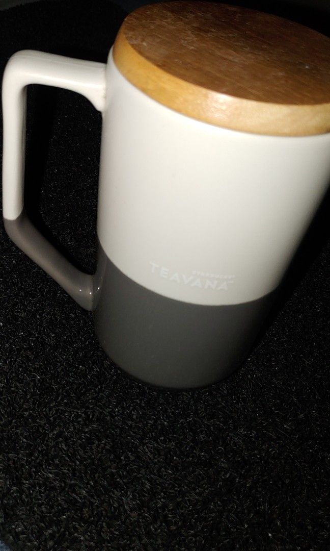 Starbucks Teavana Two-Toned 12oz Coffee and Tea Ceramic Mug, Furniture ...