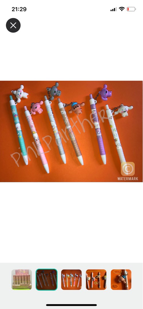 Stationery ( cinnamonroll pens and more), Hobbies & Toys, Stationery ...