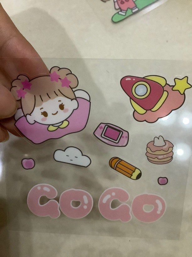 Stiker transparan sticker reward anak murah, Buku & Alat Tulis, Alat ...