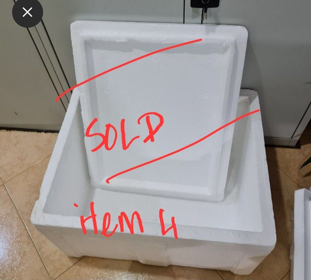 Styrofoam boxes / Foam Boxes, Furniture & Home Living, Home Improvement & Organisation, Storage ...