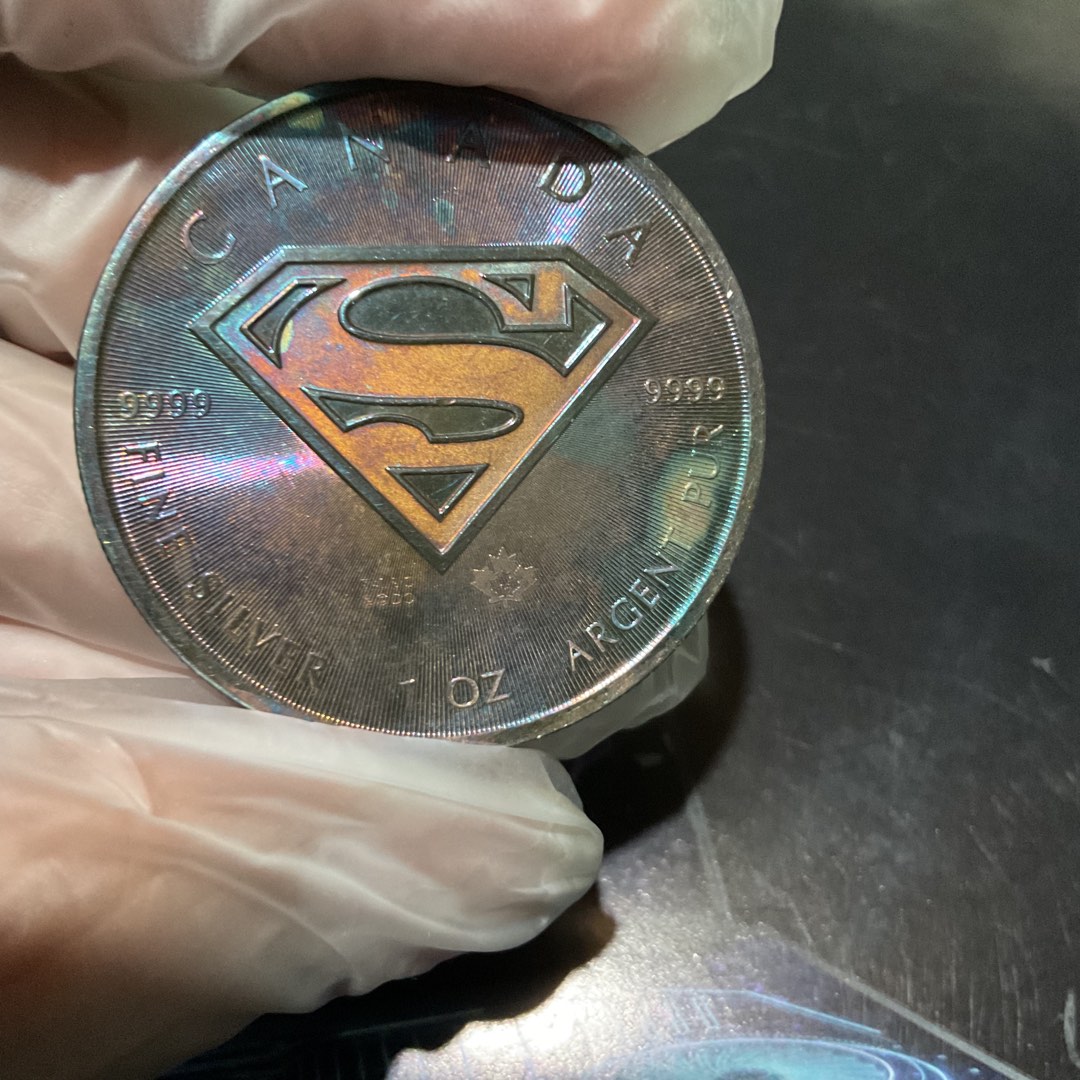 Superman Silver Coin, Hobbies & Toys, Memorabilia & Collectibles ...