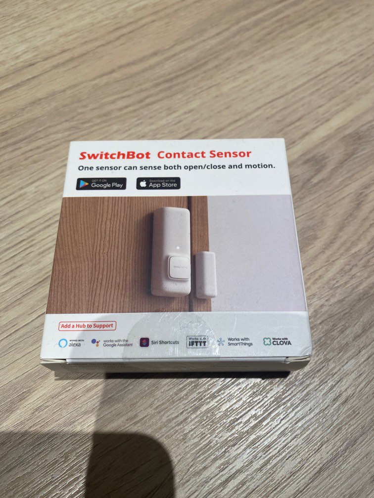 SwitchBot Contact Sensor 智能門窗感應器, 家庭電器, 電視 & 其他娛樂, 娛樂系統及智能家居產品 - Carousell