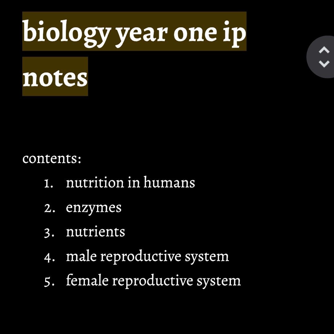 SY1 Human Science / Biology notes mgs, Hobbies & Toys, Books ...