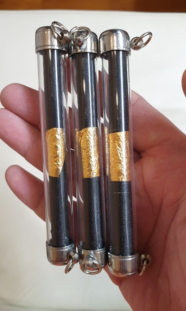 Takrut Yant Kropetch from Wat Pak Khlong Makhamtao, Hobbies & Toys ...