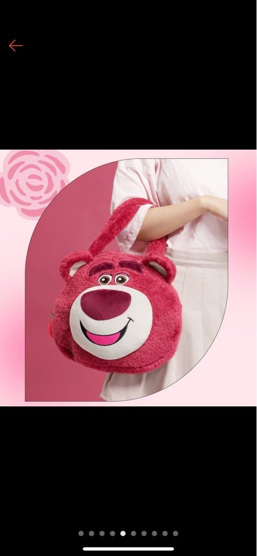 Tas Miniso x Lotso Miniso Bag x Lotso, Fesyen Wanita, Tas & Dompet di ...