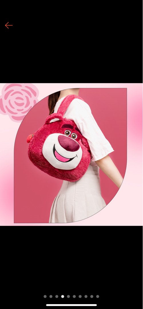 Tas Miniso x Lotso Miniso Bag x Lotso, Fesyen Wanita, Tas & Dompet di ...