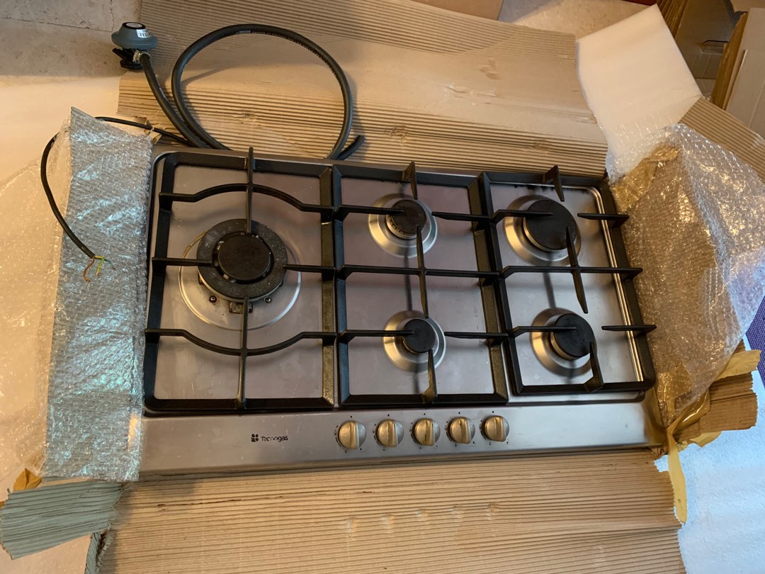 Techno Built-in Gas Hob model PLUX 95X, TV & Home Appliances, Kitchen ...