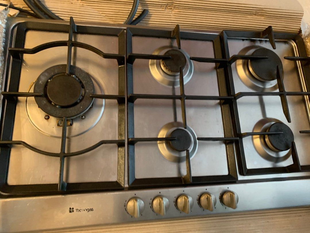 Techno Built-in Gas Hob model PLUX 95X, TV & Home Appliances, Kitchen ...