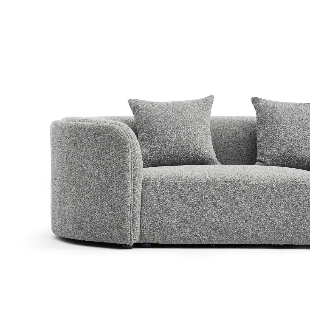 Teddy Fabric Sofa PIERRE L Shape, Furniture & Home Living, Furniture ...