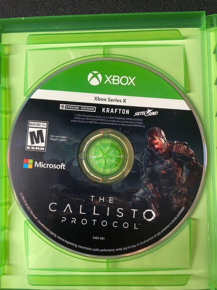 The Callisto Protocol - Xbox Series X, Video Gaming, Video Games, Xbox ...