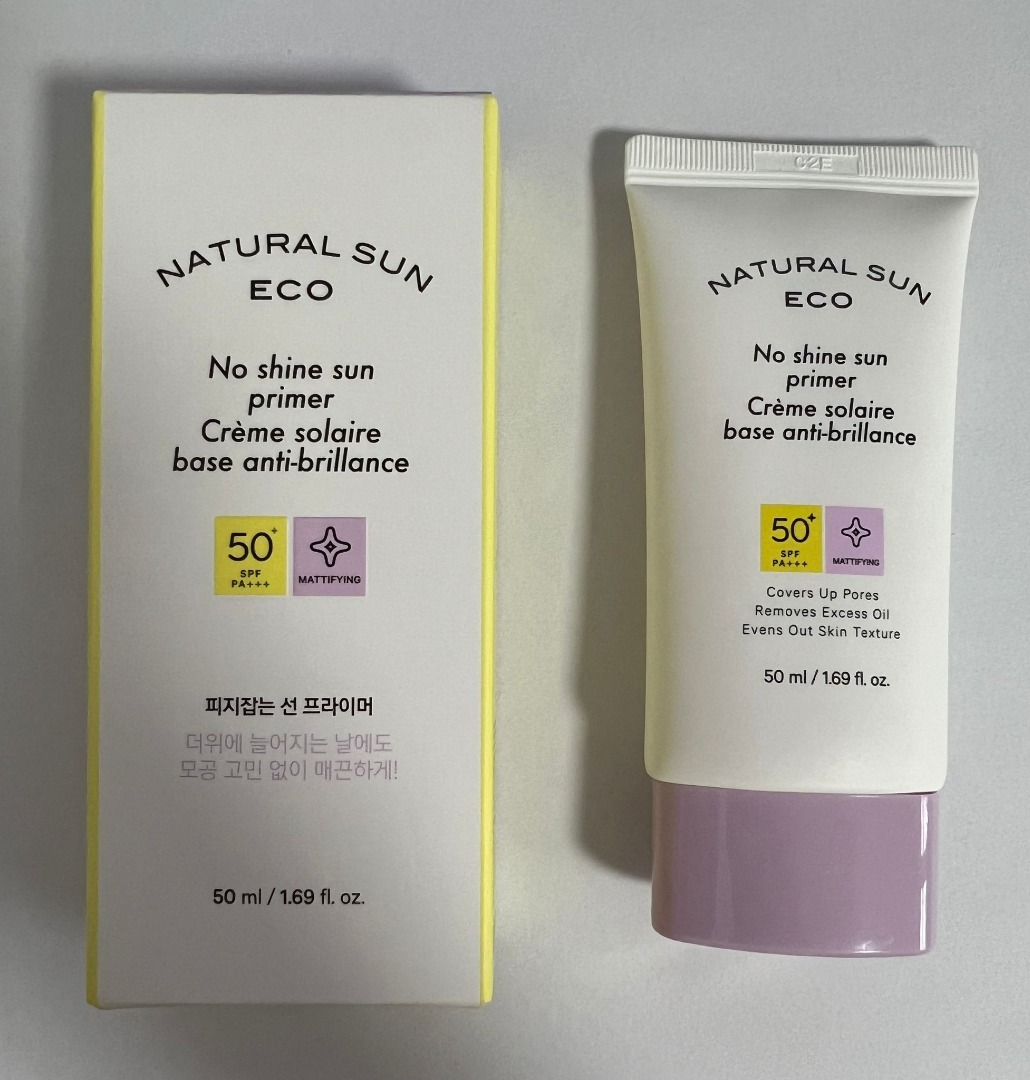 The Face Shop Natural Sun Eco No Shine Sun Primer 50ml SPF50+ PA ...