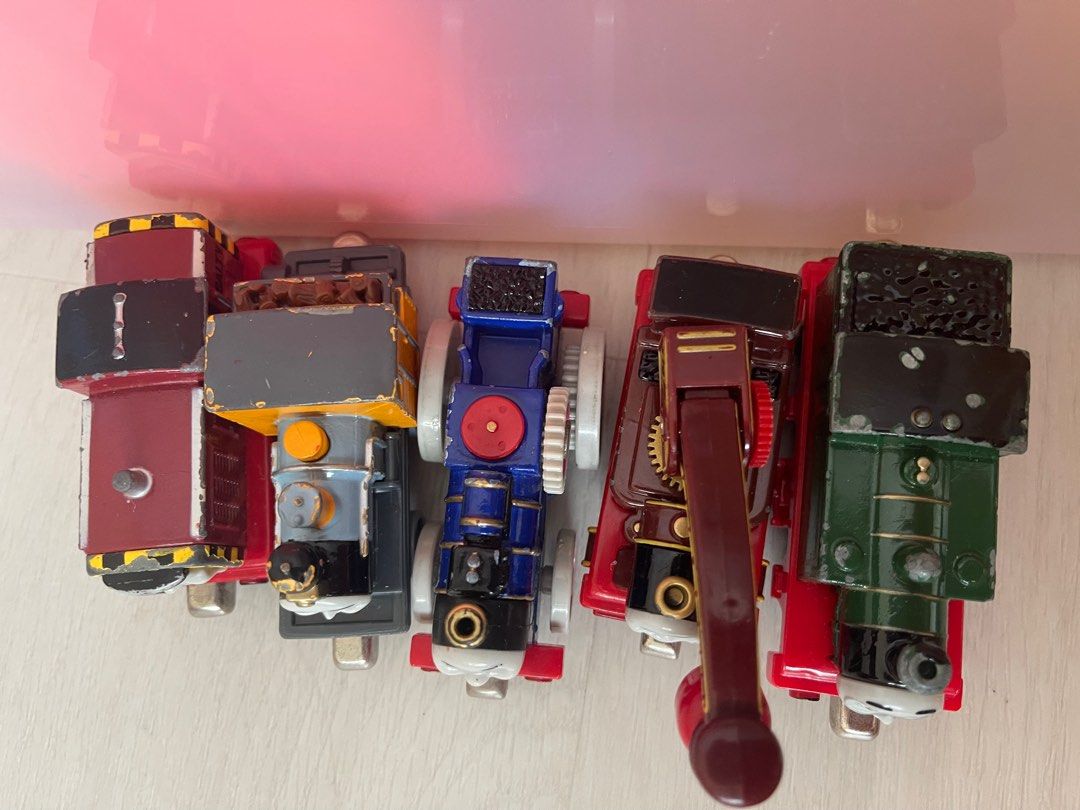 Thomas and friends diecast train Whiff - Harvey - Fergus - Bash -Salty ...
