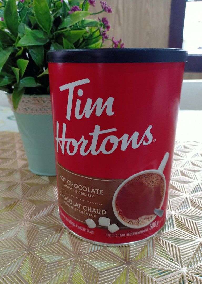 Tim Hortons hot chocolates, Food & Drinks, Other Food & Drinks on Carousell