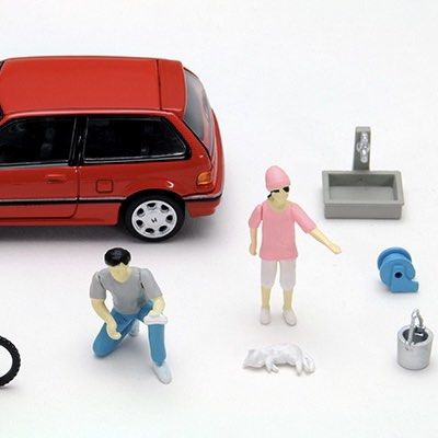 Tomica diorama Honda Civic 25XT special colour, Hobbies & Toys, Toys ...