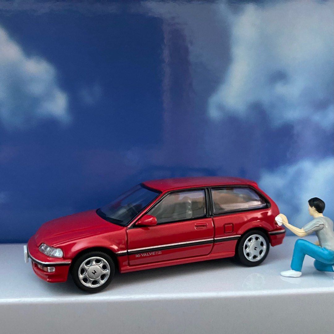 Tomica diorama Honda Civic 25XT special colour, Hobbies & Toys, Toys ...