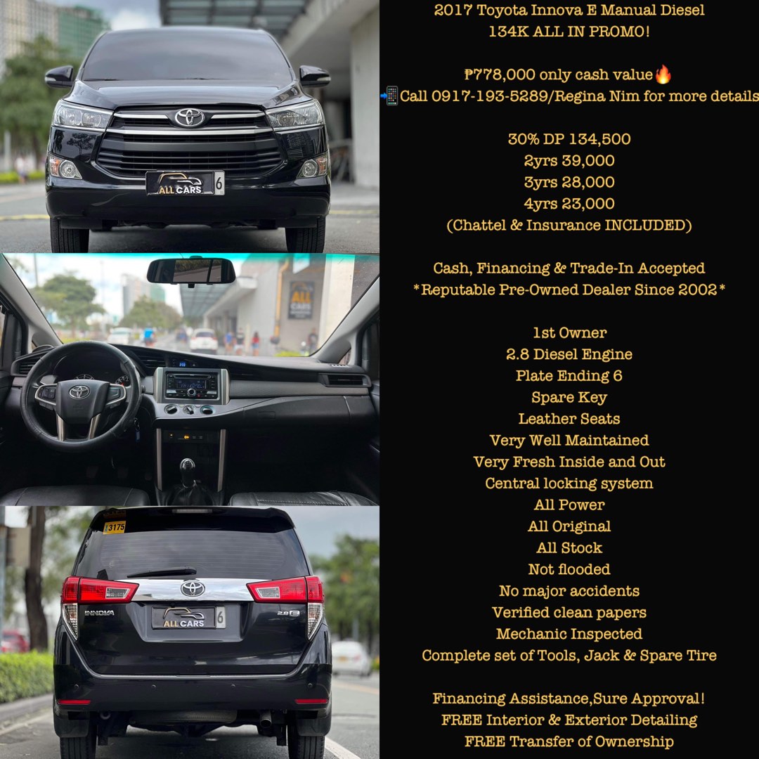 Toyota Innova, Cars for Sale, Used Cars on Carousell
