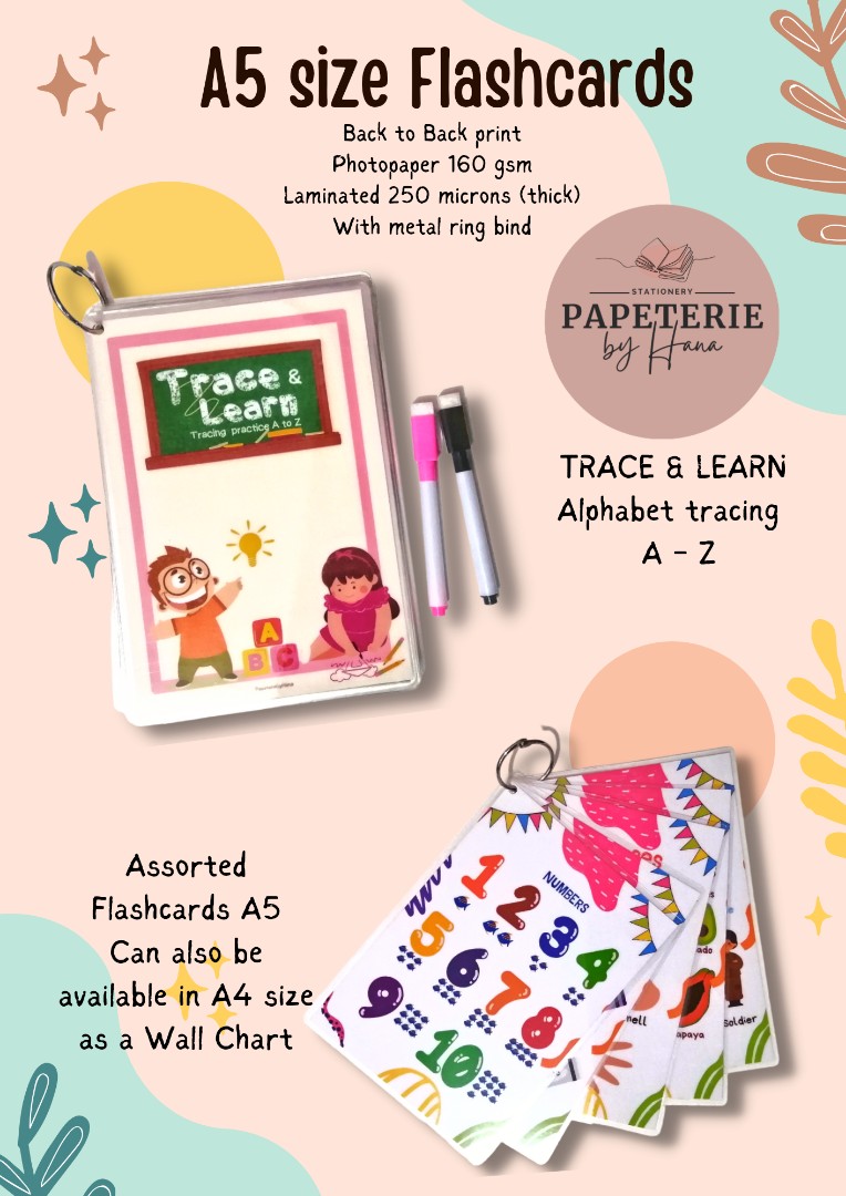 Tracing Alphabet for kids, Hobbies & Toys, Stationary & Craft, Other ...