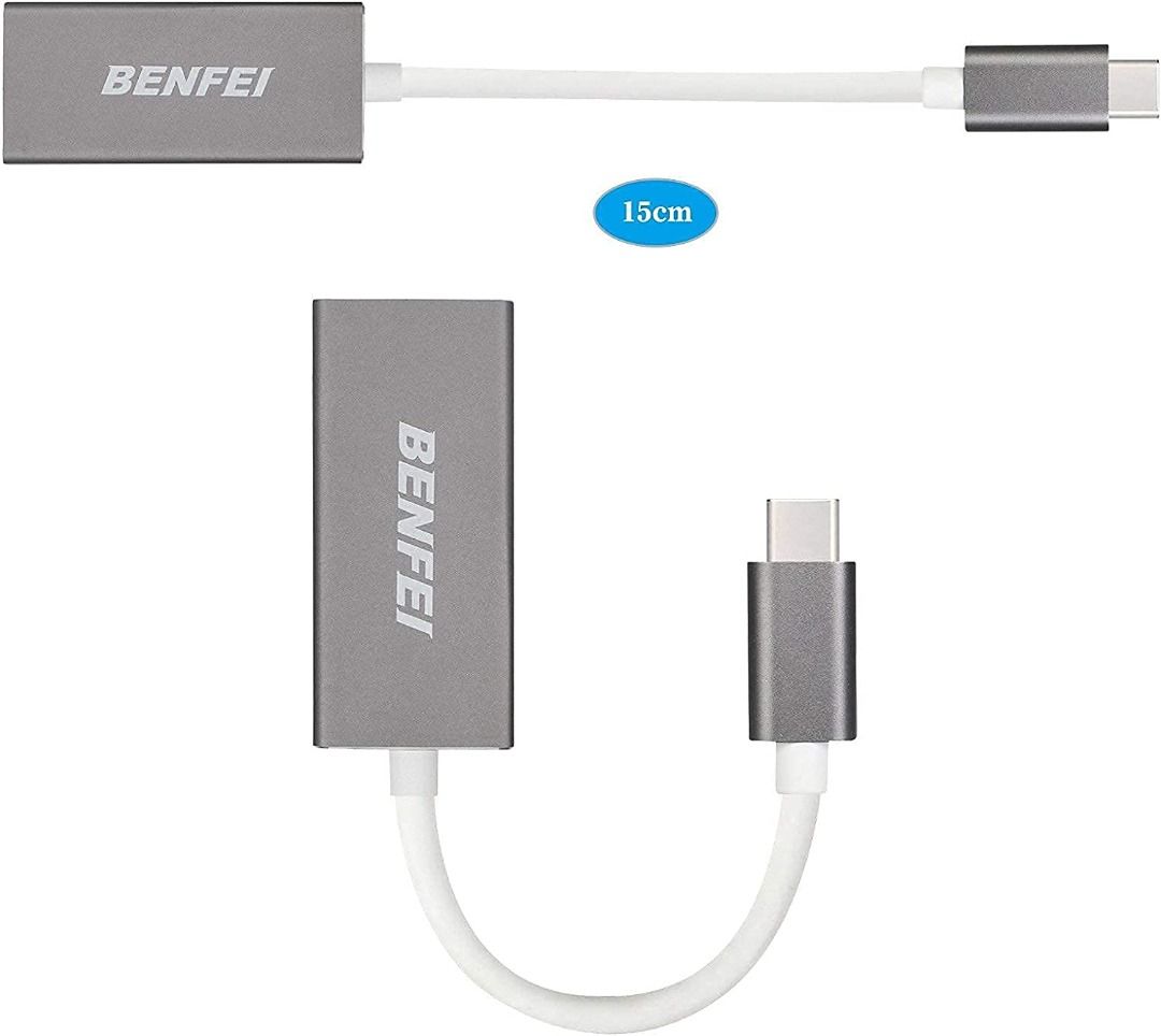 USB C to Mini DisplayPort Adapter,BENFEI 4K Unidirectional USB C to ...