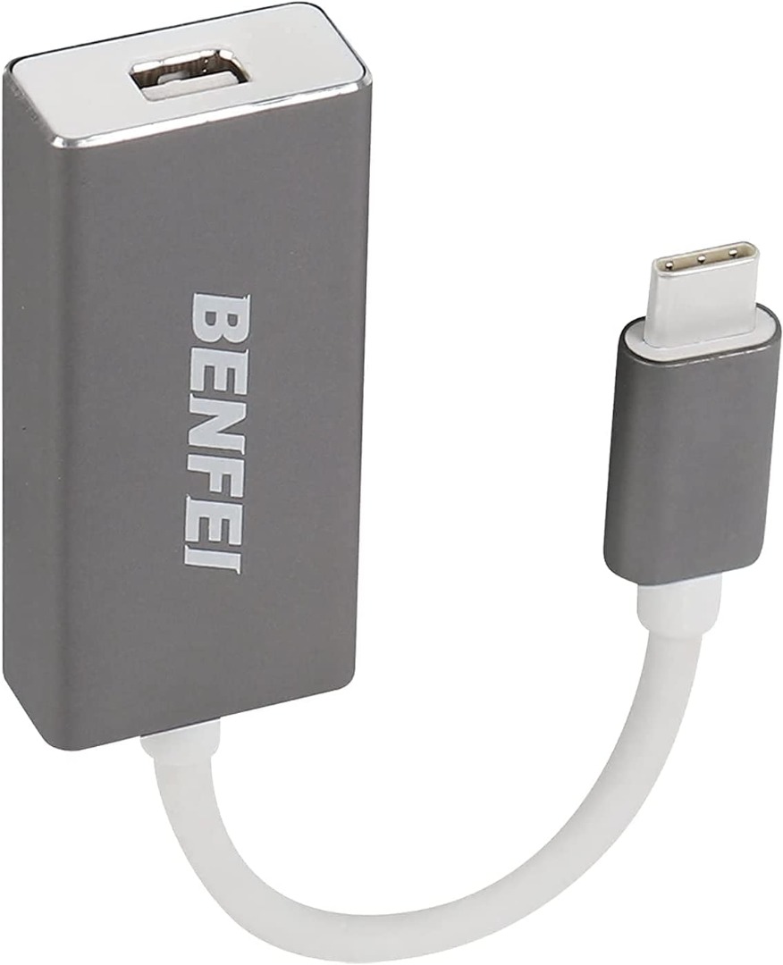 USB C to Mini DisplayPort Adapter,BENFEI 4K Unidirectional USB C to ...