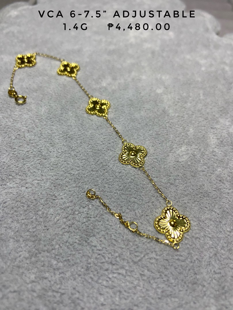 VCA 18k SAUDI GOLD, Women's Fashion, Jewelry & Organizers, Bracelets on ...