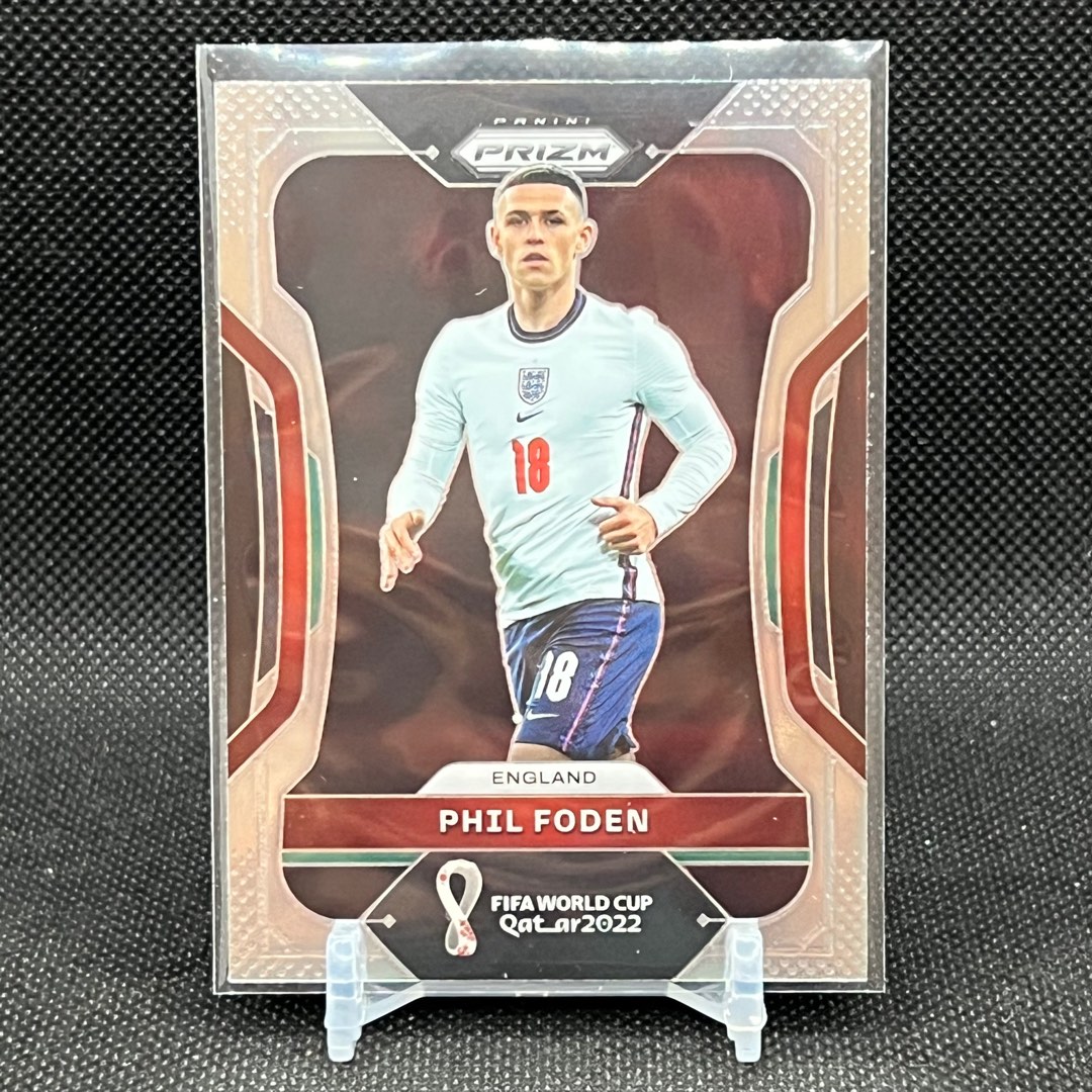 Very Rare Phil Foden 2022 Panini Prizm World Cup FIFA Qatar England ...