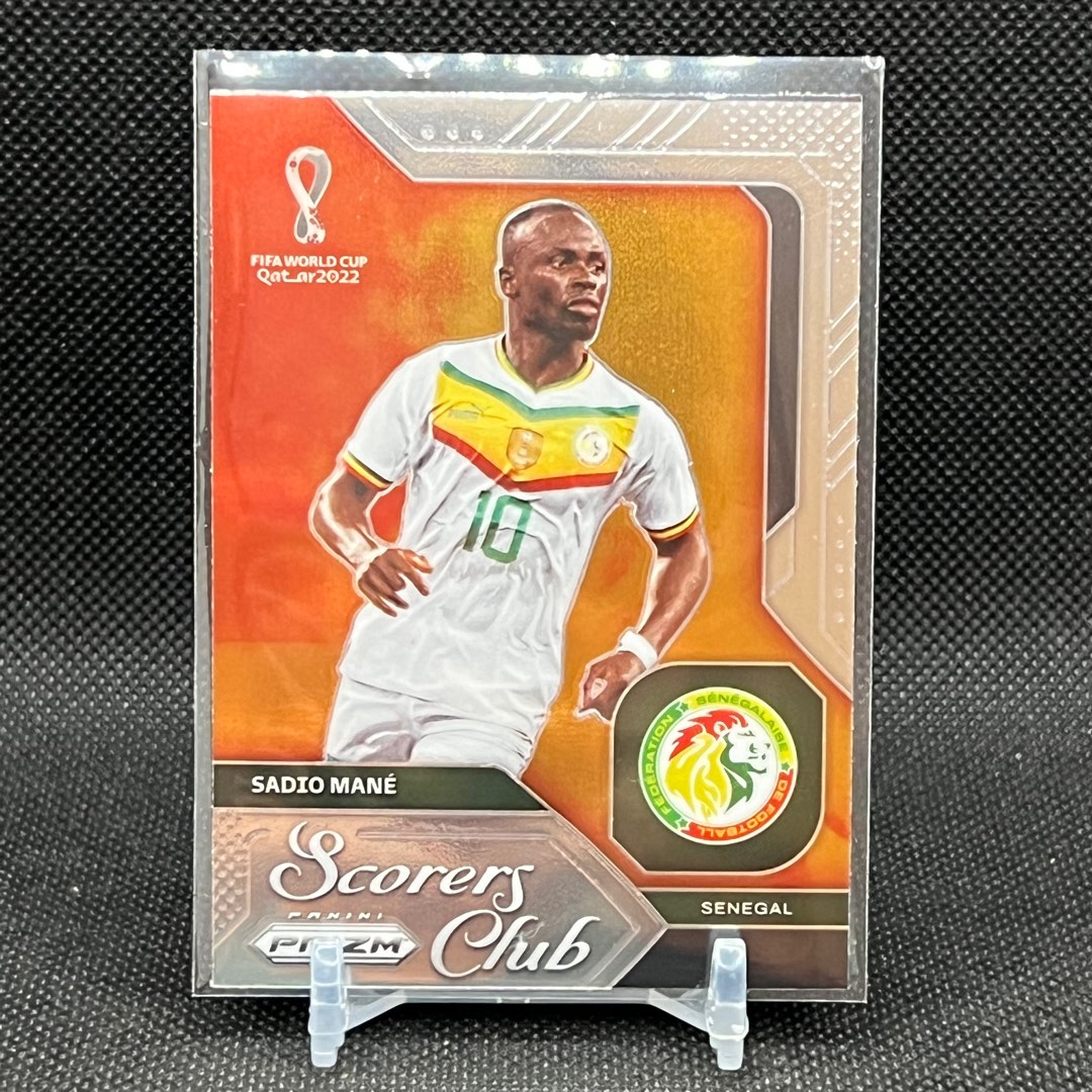 Very Rare Sadio Mane 2022 Panini Prizm World Cup FIFA Qatar Senegal ...