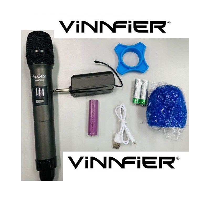 Vinnfier FlipGear WM1000U Wireless Microphone, Audio, Microphones on ...