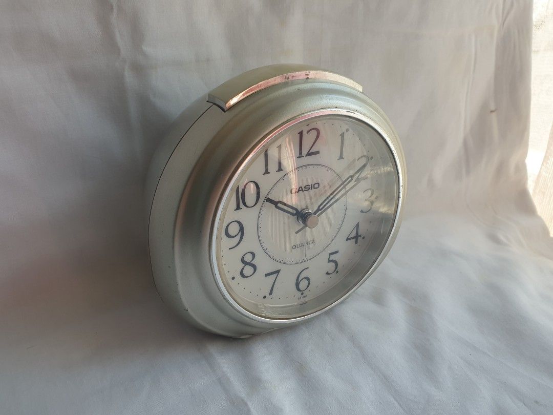 Vintage Casio Desk Alarm Clock, Furniture & Home Living, Home Decor ...