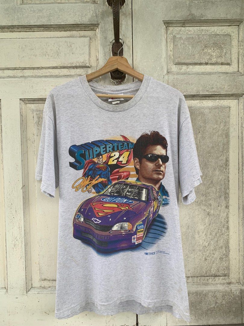 Vintage nascar Superman, Men's Fashion, Tops & Sets, Tshirts & Polo ...