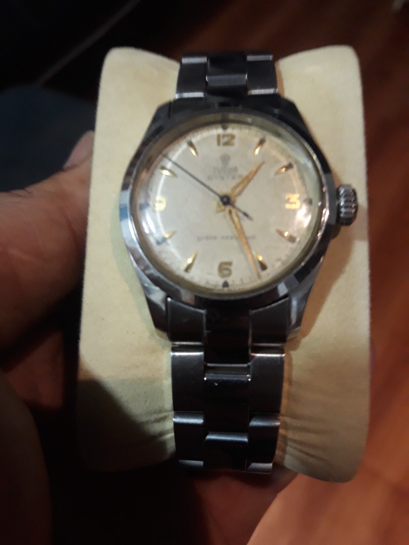 Vintage Tudor small rose self winding watch, Luxury, Watches on Carousell