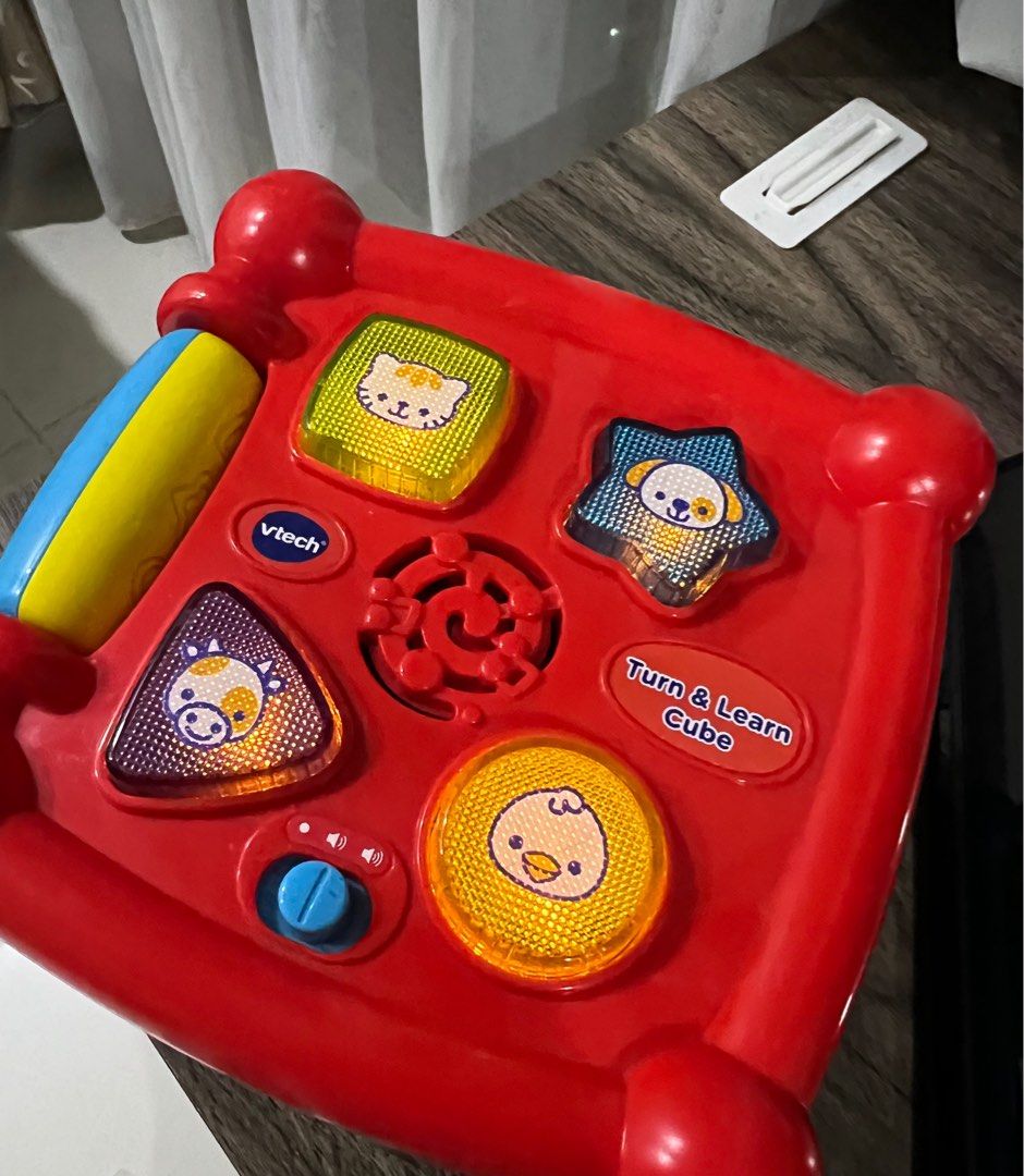 Vtech busy learners activity cube interactive toy motor skill ...