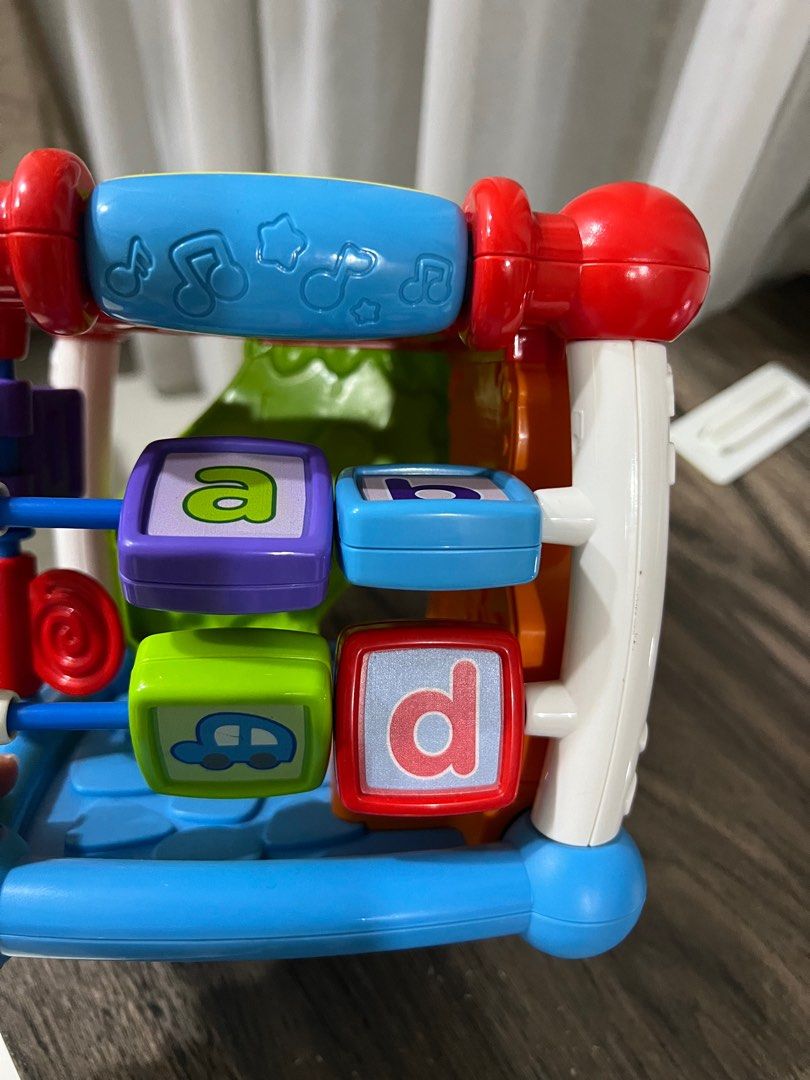 Vtech busy learners activity cube interactive toy motor skill ...