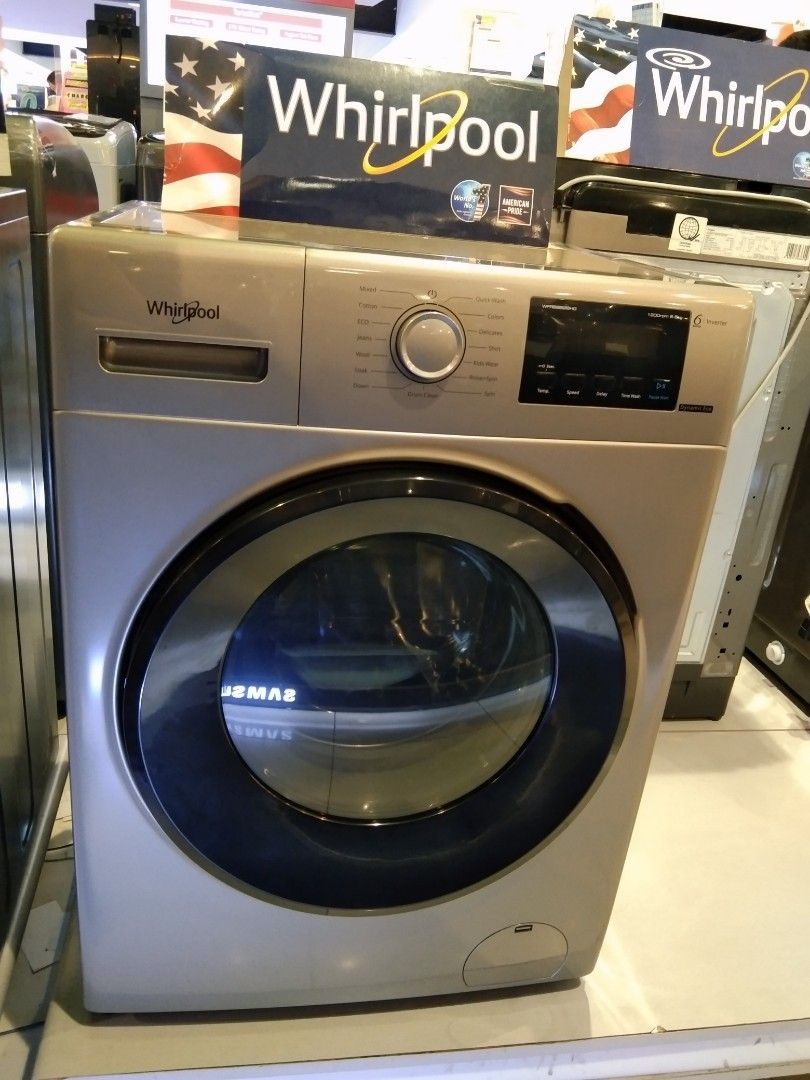 WHIRLPOOL FRONTLOAD FULLY AUTOMATIC WASHING MACHINE (INVERTER TYPE), TV ...