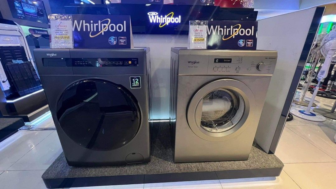 WHIRLPOOL FRONTLOAD FULLY AUTOMATIC WASHING MACHINE (INVERTER TYPE), TV ...