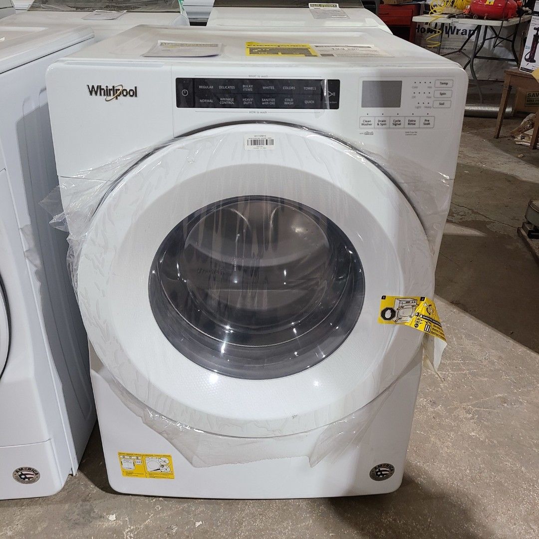 WHIRLPOOL FRONTLOAD FULLY AUTOMATIC WASHING MACHINE (INVERTER TYPE), TV ...