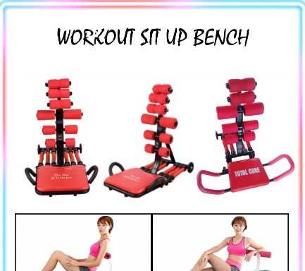 Workout Home Gym Equipment Dudu Slimmer Turbo Total Core Abdominal ...