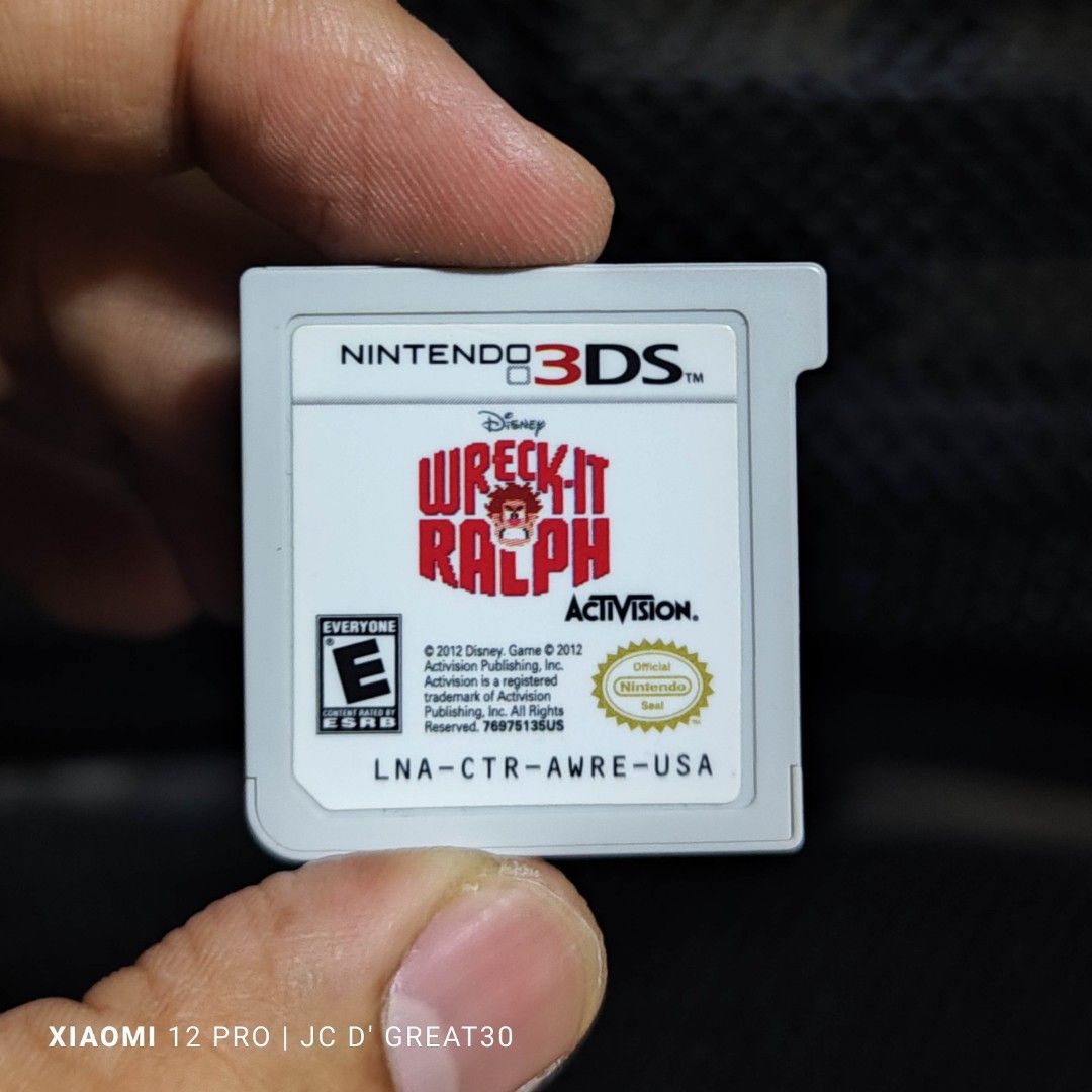 Wreck it Ralph 3ds game, Video Gaming, Video Games, Nintendo on Carousell