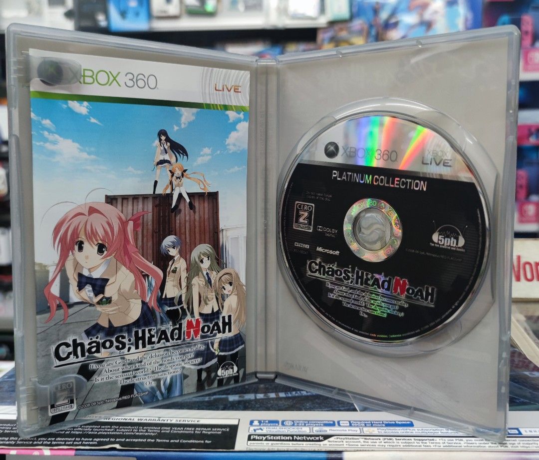 Xbox 360 11eyes Cross Over / Clannad / Chaos Head Noah, Video Gaming ...