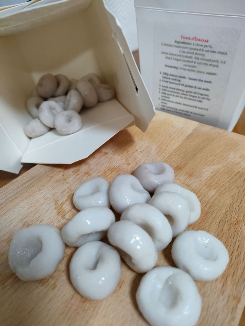 Yam Abacus Seeds (400g per box), Food & Drinks, Local Eats on Carousell