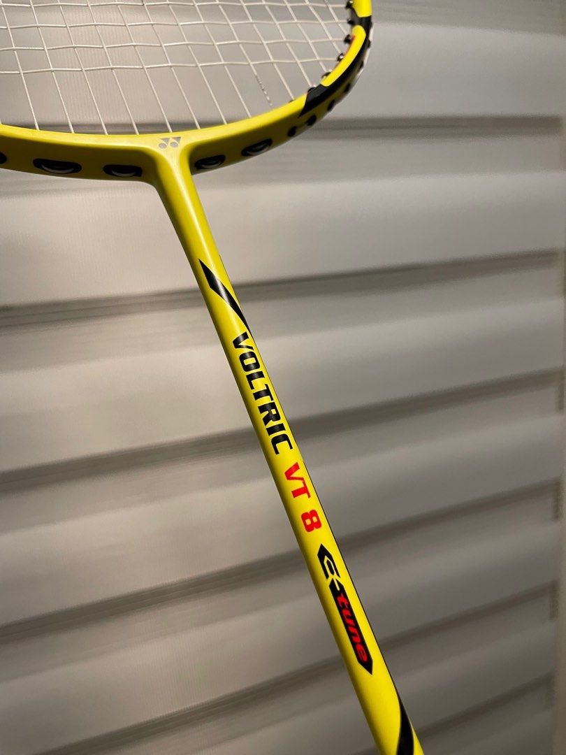 Yonex Voltric VT8, Sports Equipment, Sports & Games, Racket and Ball ...