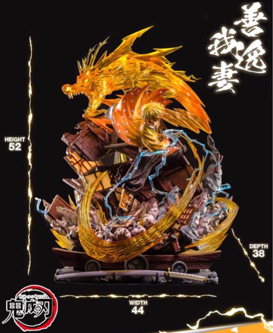 Zenitsu Agatsuma GK - Resin, Painted, LED. [PC House Studio], Hobbies ...