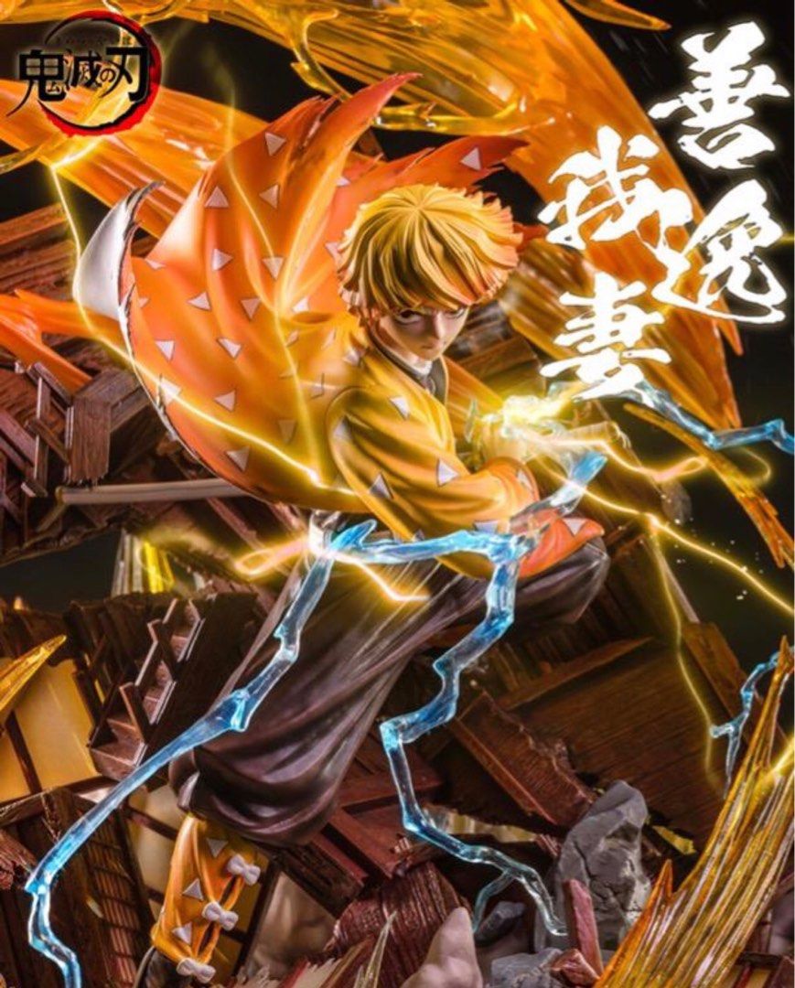 Zenitsu Agatsuma GK - Resin, Painted, LED. [PC House Studio], Hobbies ...