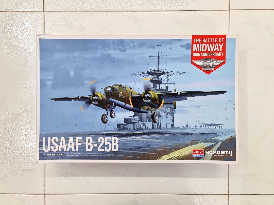 1/48 #12336 Academy USAAF Modified B-25B Mitchell "Doolittle Raid ...