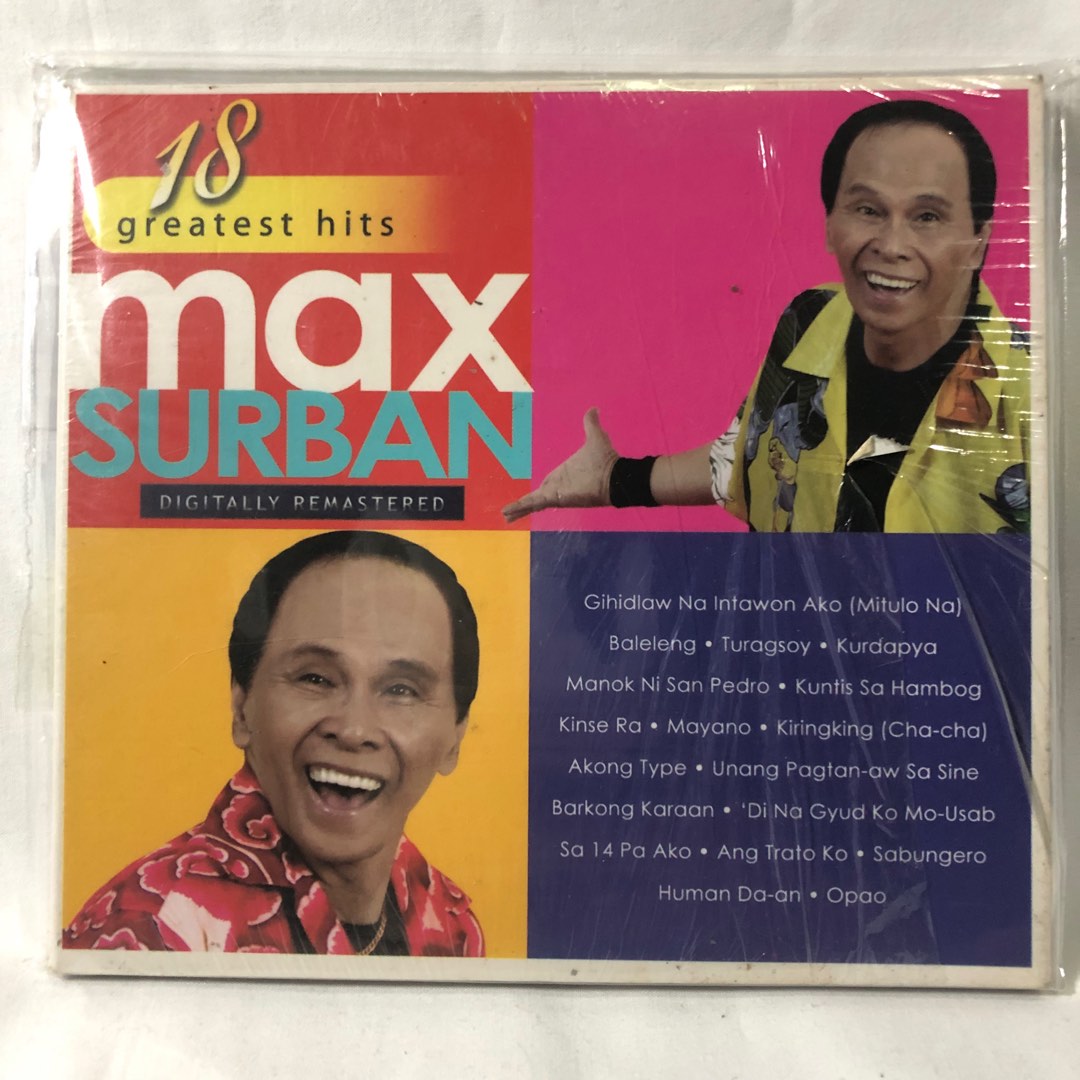 18 Greatest Hits Max Surban, Hobbies & Toys, Music & Media, CDs & DVDs ...