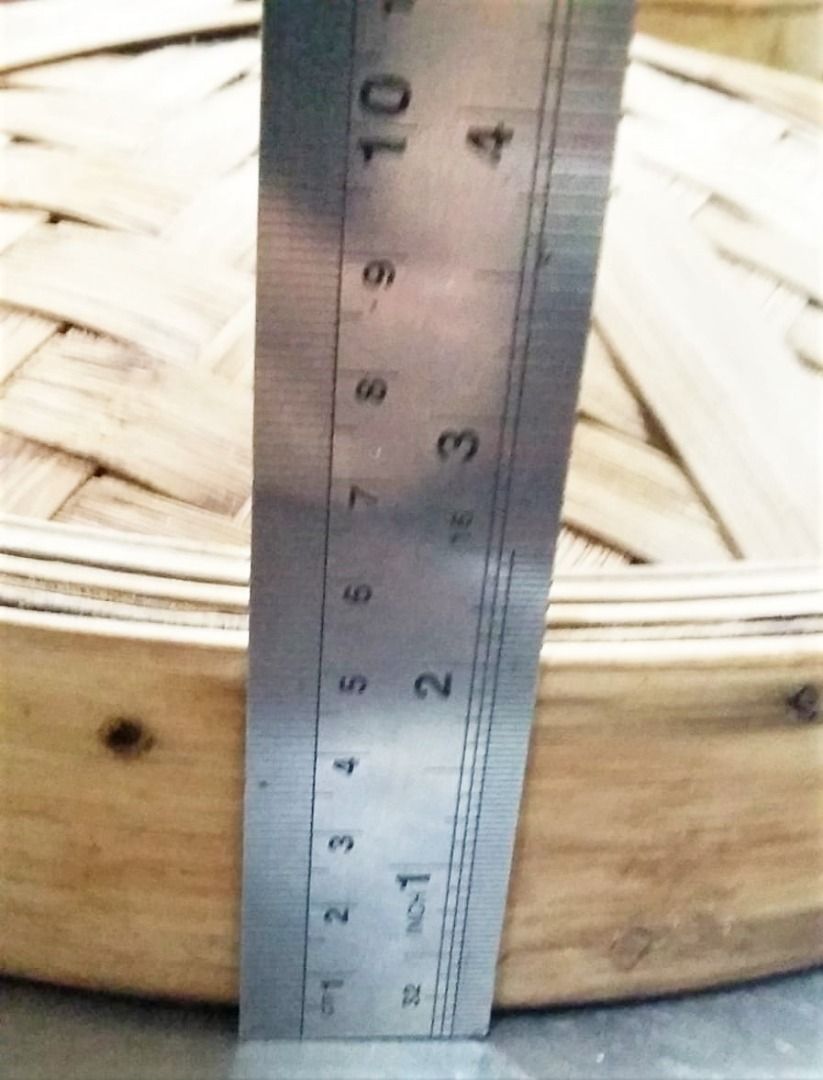 16 inches Tuck Chong Sum Kee Heavy Duty Bamboo Food Steamer Steam Dim ...